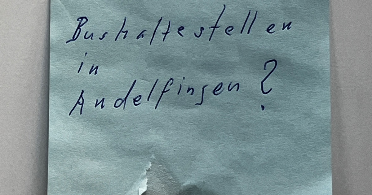 750 Meter Luftlinie um einen Bahnhof | Andelfinger