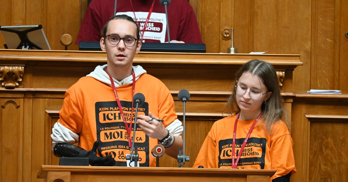 Mit 19 Jahren im Nationalrat | Andelfinger