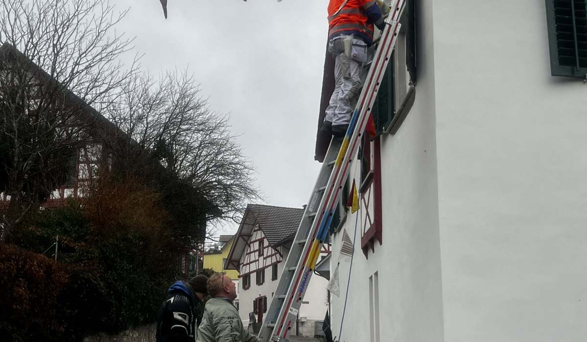 Wenn die bunten Fähnchen flattern, ist der Hilari nicht mehr weit ...