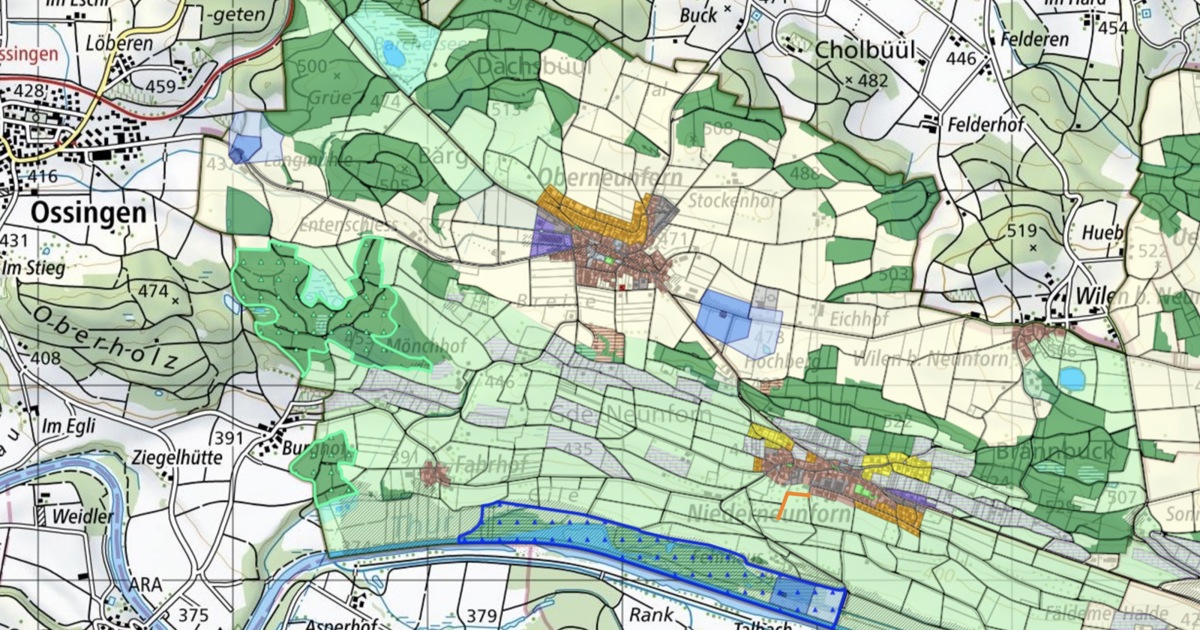Neuer Zonenplan und Baureglement in Kraft | Andelfinger