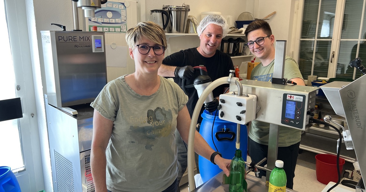 Nicole, Marc und Jan mischen jetzt Walti’s Salatsauce | Andelfinger